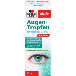 Queisser Doppelherz Augen-Tropfen Hyaluron 0,4% Extra 10 ml