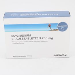 Magnesium Brausetabletten 200 mg 60 St