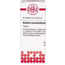 DHU-Arzneimittel Acidum Sarcolacticum D 6 Tabletten 80 St
