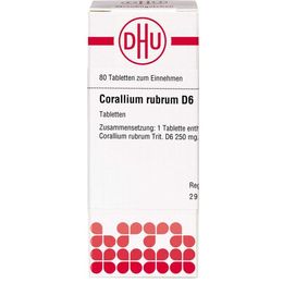 DHU-Arzneimittel Corallium Rubrum D 6 Tabletten 80 St