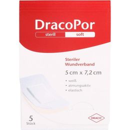 Dracopor Wundverband 5x7,2 cm steril 5 St