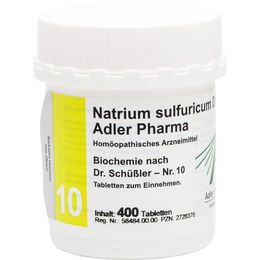Biochemie Adler 10 Natrium sulfuricum D 6 Tabl. 400 St