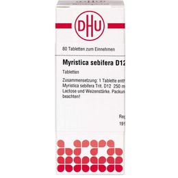 DHU-Arzneimittel Myristica Sebifera D 12 Tabletten 80 St
