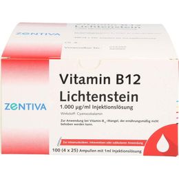 Vitamin B12 1.000 &mu;g Lichtenstein Ampullen 100X1 ml