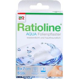 Lohmann & Rauscher Ratioline aqua Duschpflaster 5x7 cm 5 St