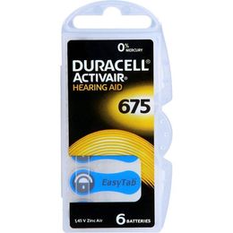 Batterien f.H&ouml;rger&auml;te Duracell 675 6 St