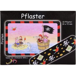 Axisis Kinderpflaster Piraten Briefchen 10 St