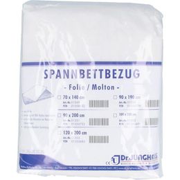Dr. JUNGHANS Molton Spannbettbezug 70x140 cm m.Folie 1 St