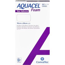 Aquacel Foam nicht adh&auml;siv 10x20 cm Verband 5 St