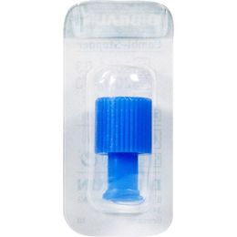 B.Braun Combi Stopper Verschlusskonen blau 1 St