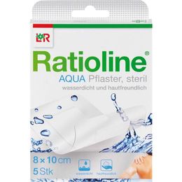 Lohmann & Rauscher Ratioline aqua Duschpflaster Plus 8x10 cm steril 5 St
