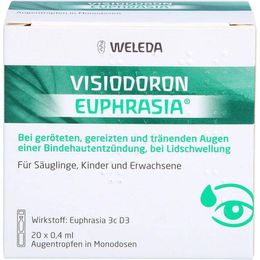 Weleda Visiodoron Euphrasia Augentropfen 20X0.4 ml