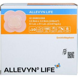EMRA-MED Arzneimittel GmbH Allevyn Life 12,9x12,9 cm Silikonschaumverband 10 St