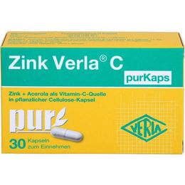 Verla-Pharm Arzneimittel GmbH & Co. KG Zink Verla C purKaps 30 St