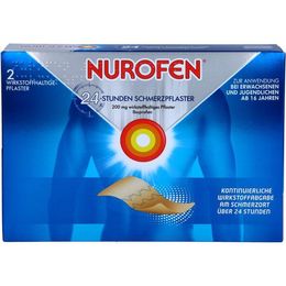 Reckitt Benckiser Deutschland GmbH Nurofen 24-Stunden Schmerzpflaster 200 mg 2 St