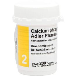 Biochemie Adler 2 Calcium phosphoricum D 6 Tabl. 200 St