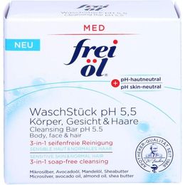 frei Apotheken Kosmetik Frei &Ouml;l WaschSt&uuml;ck pH 5,5 K&ouml;rper Gesicht Haare 90 g