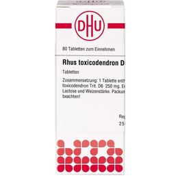 DHU-Arzneimittel Rhus Toxicodendron D 6 Tabletten 80 St