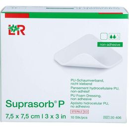 ToRa Pharma Suprasorb P PU-Schaumv.nicht klebend 7,5x7,5 cm 10 St