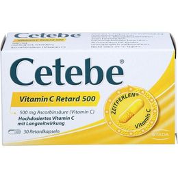 STADA Cetebe Vitamin C Retardkapseln 500 mg 30 St