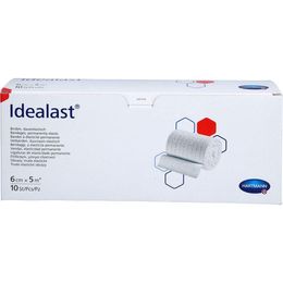 1001 Artikel Medical Idealast Binde 6 cmx5 m wei&szlig; 10 St