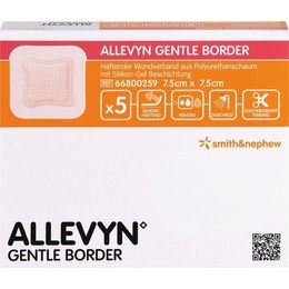 Avitamed Allevyn Gentle Border 7,5x7,5 cm Schaumverb. 5 St