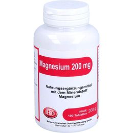 Berco-ARZNEIMITTEL Magnesium 200 mg Berco Tabletten 100 St