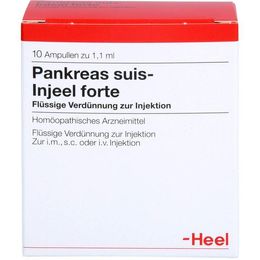 Heel Pankreas Suis Injeel forte Ampullen 10 St