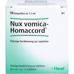 Heel Nux Vomica Homaccord Ampullen 10 St