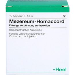 Heel Mezereum Homaccord Ampullen 10 St