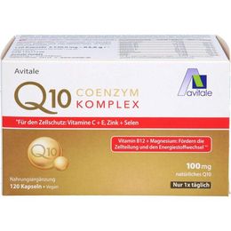 Avitale Coenzym Q10 100 mg Kapseln+Vitamine+Mineralstoffe 120 St