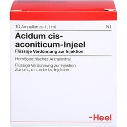 Heel Acidum CIS-aconiticum Injeel Ampullen 10 St