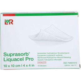 Lohmann & Rauscher Suprasorb Liquacel Pro 10x10 cm Kompressen 10 St