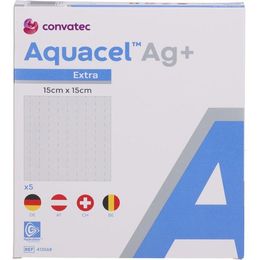 ACA M&uuml;ller Aquacel Ag+ Extra 15x15 cm Kompressen 5 St
