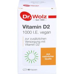 Dr. Wolz Zell GmbH Vitamin D2 1000 I.E. vegan Kapseln 60 St