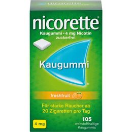 EMRA-MED Arzneimittel GmbH Nicorette Kaugummi 4 mg freshfruit 105 St