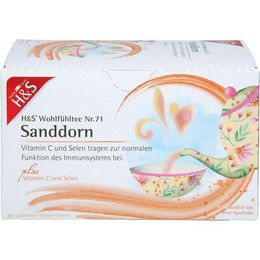 H&S Sanddorn m.Vitamin C und Selen Filterbeutel 20X2.5 g