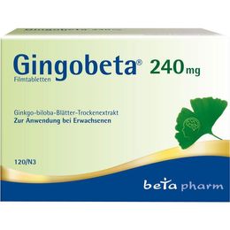betapharm Gingobeta 240 mg Filmtabletten 120 St
