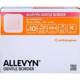 kohlpharma Allevyn Gentle Border 10x10 cm Schaumverb. 10 St