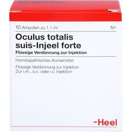 Heel Oculus totalis suis Injeel forte Ampullen 10 St