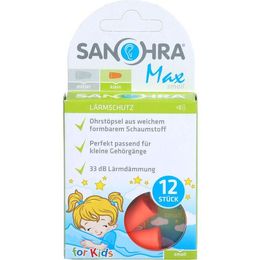Sanohra max Geh&ouml;rschutzst&ouml;psel f.Kinder 12 St