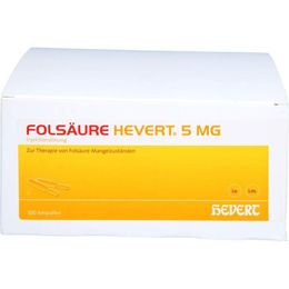 Fols&auml;ure Hevert 5 mg Ampullen 100 St