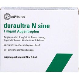 OmniVision GmbH Duraultra N sine Augentropfen 10X0.6 ml