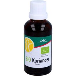 Gse Koriander Extrakt Bio 23% V/V Liquidum 50 ml