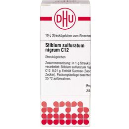 DHU-Arzneimittel Stibium Sulfuratum Nigrum C 12 Globuli 10 g