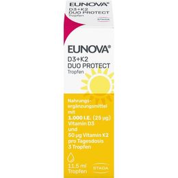 STADA Eunova DuoProtect D3+K2 1000 I.E./50 &mu;g Tropfen 11.5 ml