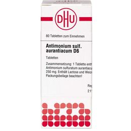 DHU-Arzneimittel Antimonium Sulfuratum aurantiacum D 6 Tabletten 80 St