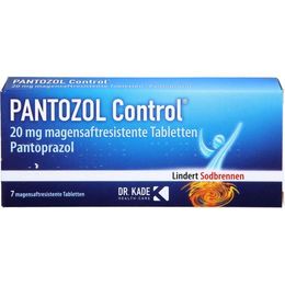 DR. KADE Pantozol Control 20 mg magensaftres.Tabletten 7 St