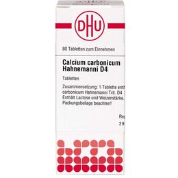 DHU-Arzneimittel Calcium Carbonicum Hahnemanni D 4 Tabletten 80 St