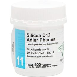 Biochemie Adler 11 Silicea D 12 Tabletten 400 St